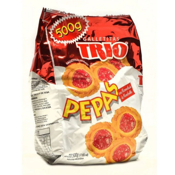 Galletitas Trio Pepas X 500 G - Súper El Cóndor