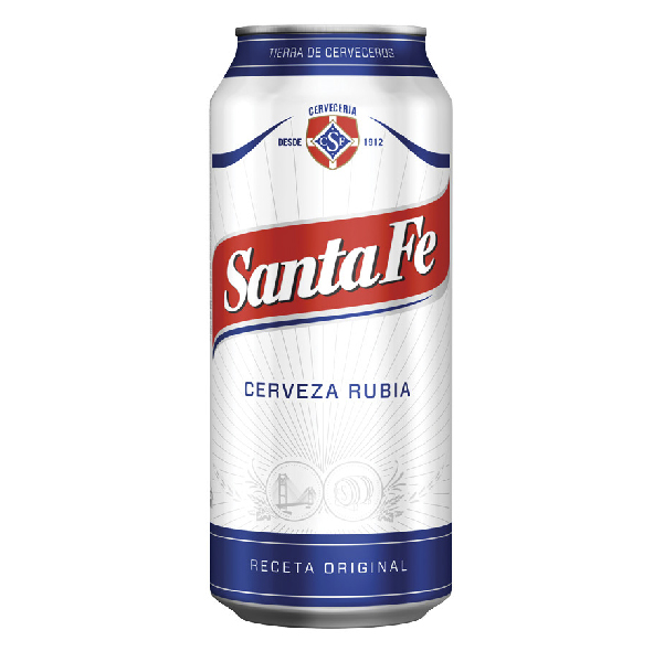 Cerveza Santa Fe Lata X 473 Ml - Súper El Cóndor