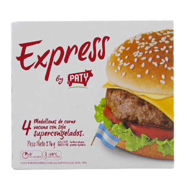 Medallones Paty Express 4 X 276 G - Súper El Cóndor